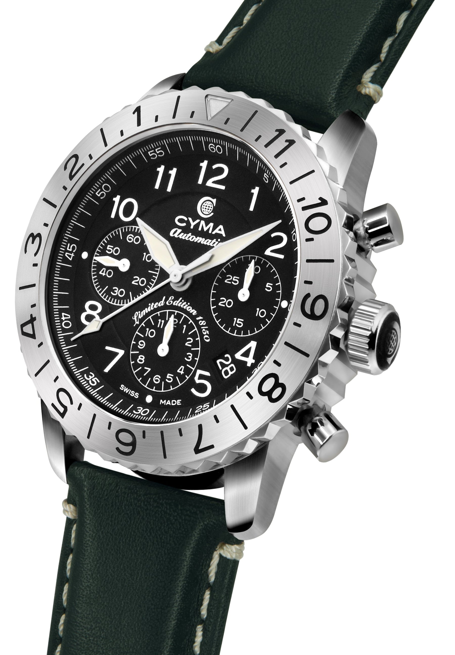 CYMA W02-00684-001GR GRAND MAESTRO THE PILOT LIMITED EDITION AUTOMATIC ...